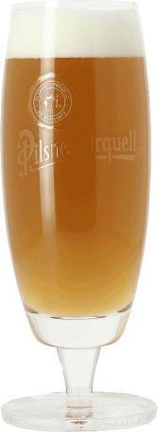 Pilsner Urquell Bierglas 300 ml - 6 Stuks | bol