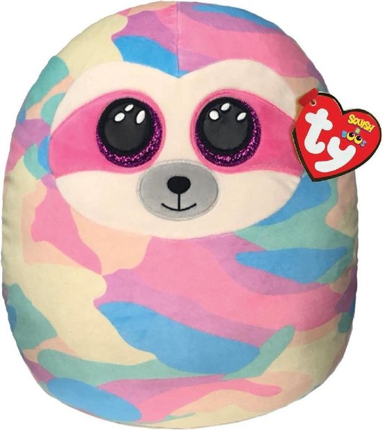 TY Squish A Boo Knuffelkussen Luiaard Cooper 31 cm | bol