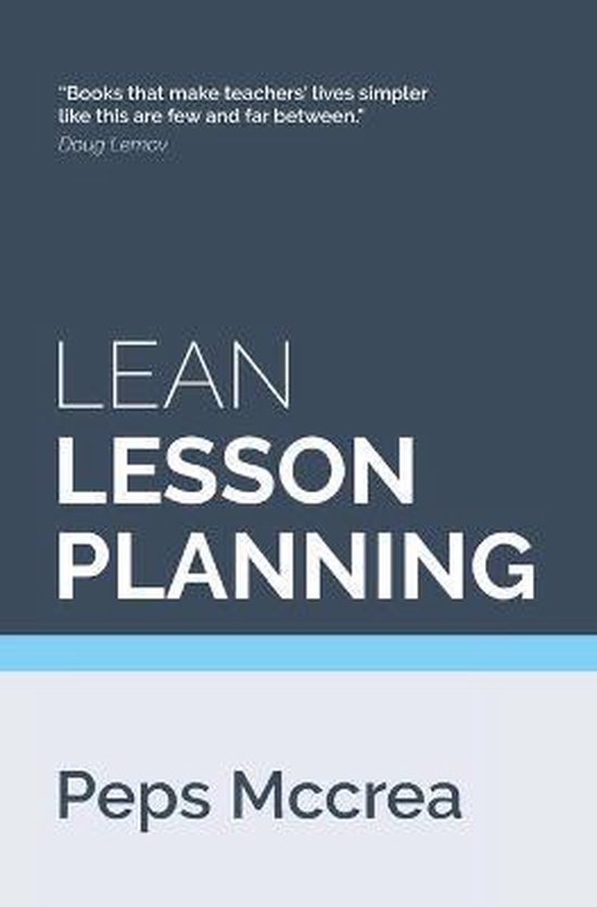 Lean Lesson Planning | 9781503241459 | Peps Mccrea | Boeken | bol.com