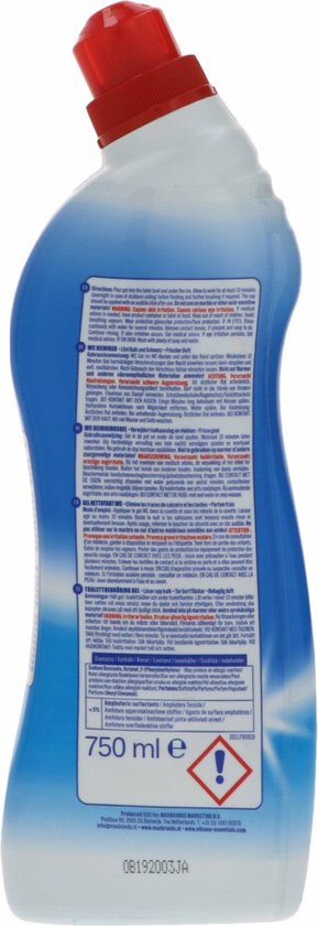 At Home Toiletreiniger Ocean - 12 x 750 ml - Voordeelverpakking | bol