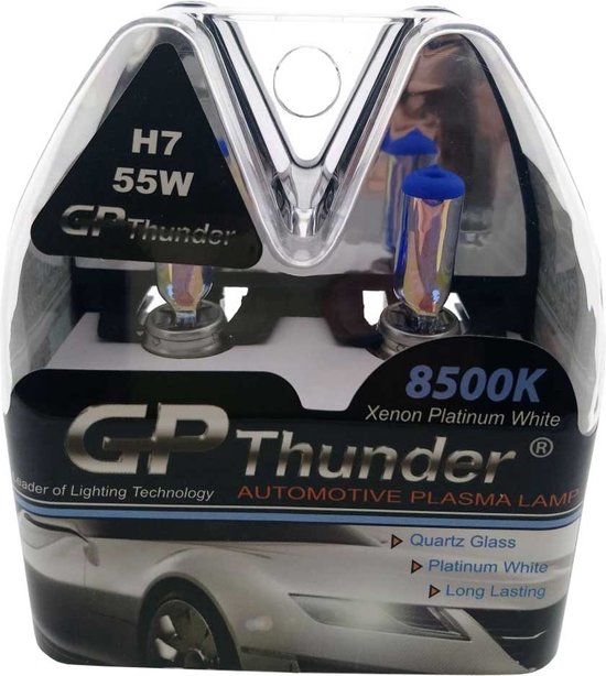 GP Thunder 8500k H7 55w Xenon Look - blauw | bol