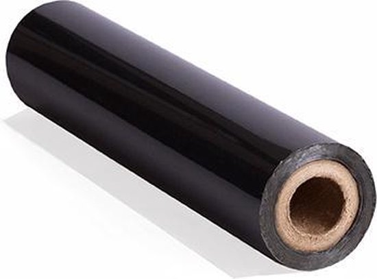 Folie op rol | 15m | houtskool | mat | bol