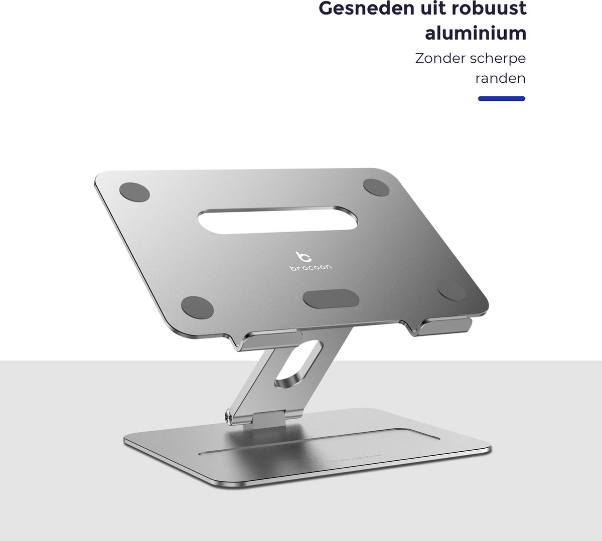 Brocoon Laptop Standaard 10 - 17 Inch - Laptop Houder - Laptopstandaard ...
