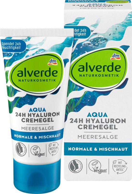 alverde NATURKOSMETIK Aqua crème gel, 50 ml | bol