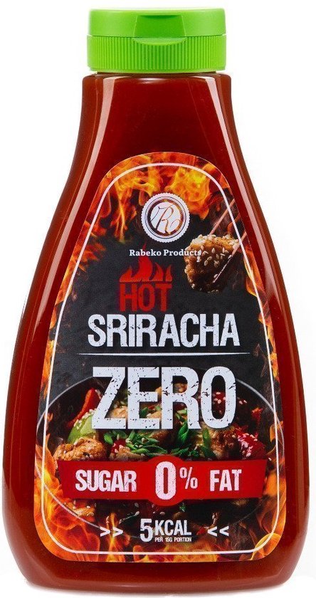 Rabeko HOT Sriracha Saus - ZERO SAUCE | bol.com