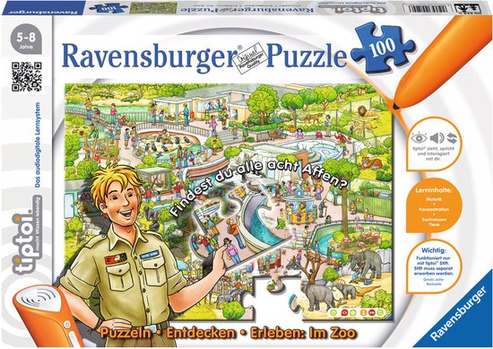 Ravensburger 00524 puzzel Legpuzzel 100 stuk(s) | bol