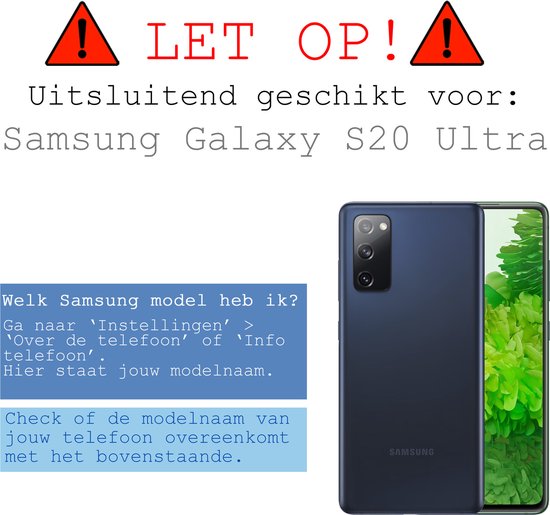 Hoes Geschikt voor Samsung S20 FE Hoesje Met Pasjeshouder Shock Proof Case Hoes -... | bol