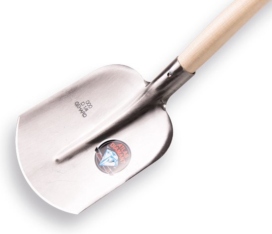 Schep met steel 100 cm zonder opstap Type 2 | bol