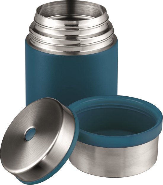 Esbit Sculptor Thermos Voedselcontainer - 750 ml - RVS - Polar Blauw | bol