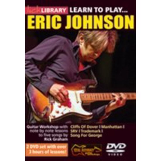 Roadrock International Lick Library - Eric Johnson Learn to play ...