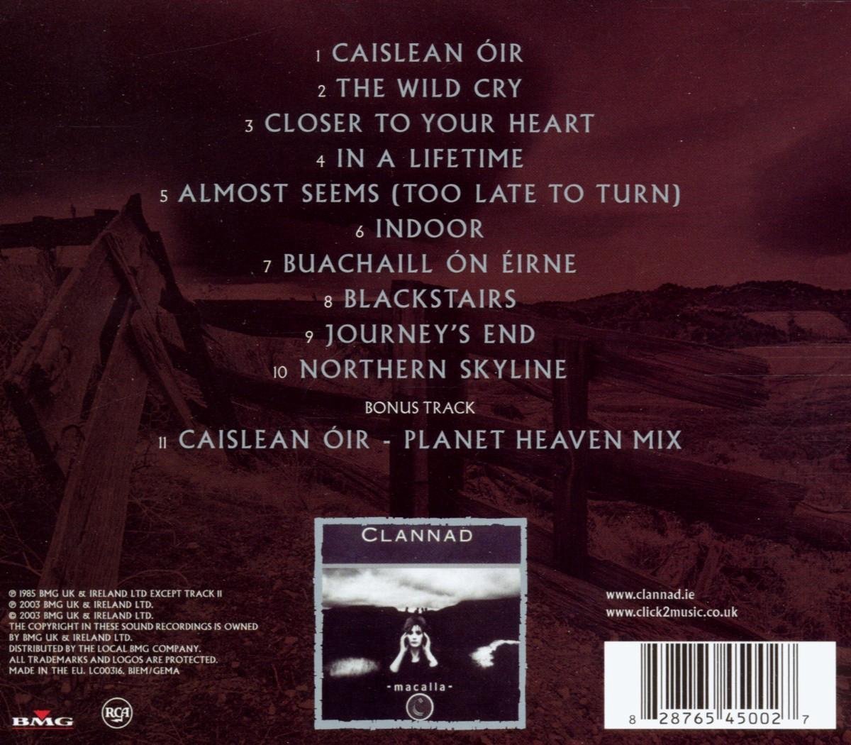 Macalla, Clannad | CD (album) | Muziek | bol.com