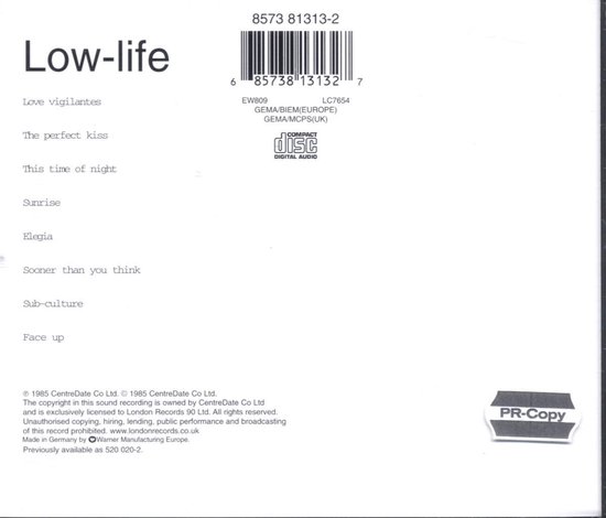 Low-Life, New Order | CD (album) | Muziek | bol.com