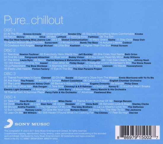 Pure... Chill Out, various artists | Muziek | bol