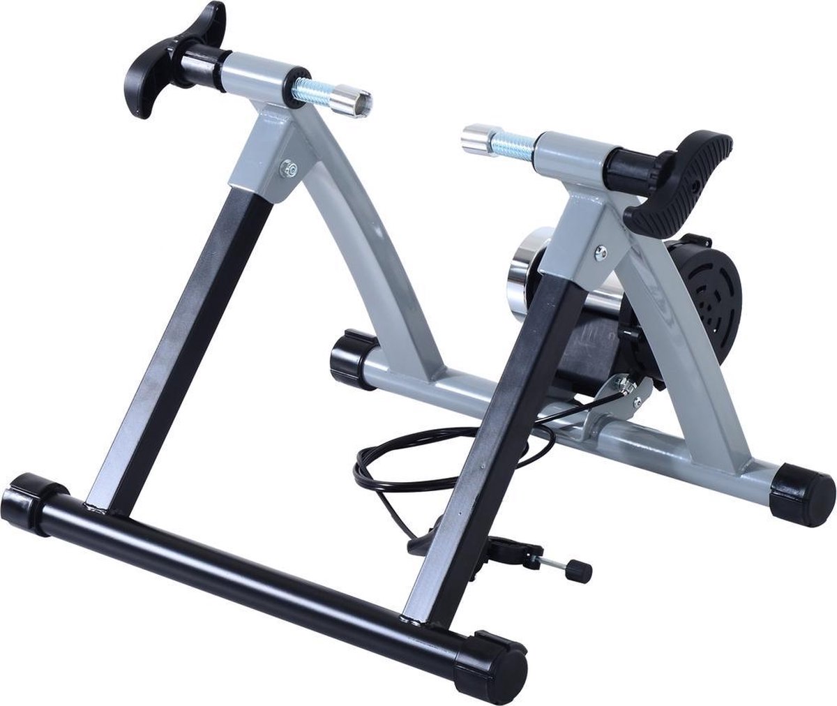 Fietstrainer - Ergotrainer - Hometrainer - 26-28“ - Magneetrem - Grijs ...