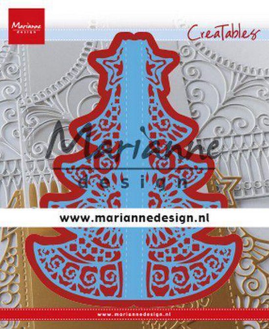 Marianne Design Creatables Snij en Embosstencil - Kerstmis - Vouwbaar | bol.com