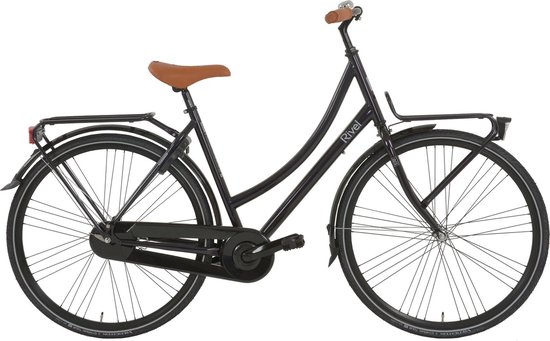 Rivel Key Largo - Fiets - Vrouwen - Zwart - 53 cm | bol