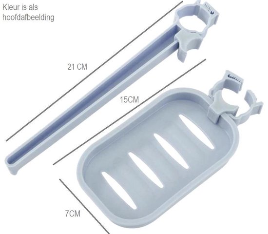 EPIN | Sponshouder + Vaatdoek Houder | Spons Rekje | Aanrecht Organizer ...