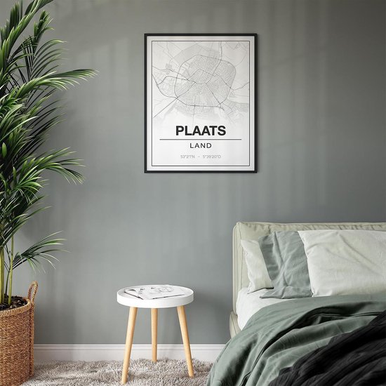 Poster/plattegrond NUTH - 30x40cm | bol