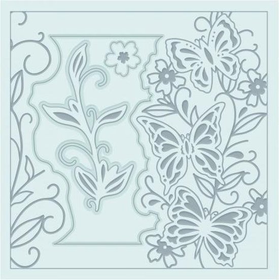 Embossing - Tonic Studios -Essentials die & embossing flourishing vine ...