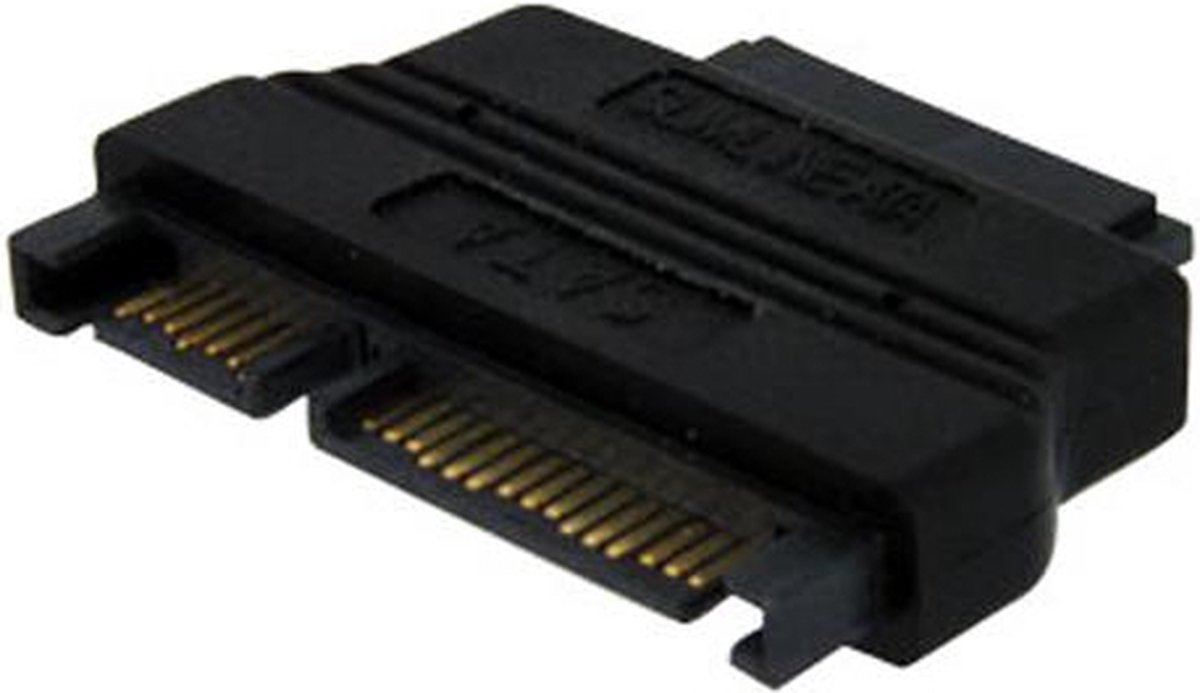 StarTech.com Slimline SATA naar SATA Adapter met Voeding F/M | bol.com