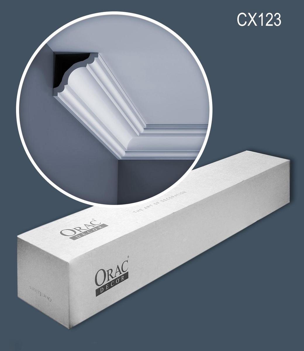 1 doos 24 Kroonlijsten Origineel Orac Decor CX123 AXXENT Plafondlijsten ...