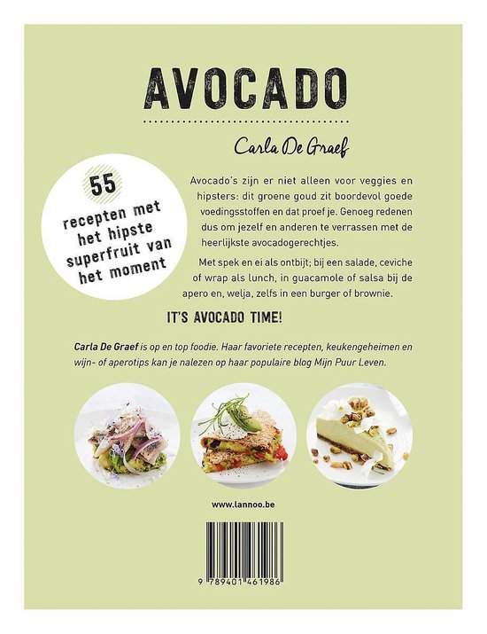 Avocado, Carla de Graef | 9789401461986 | Boeken | bol