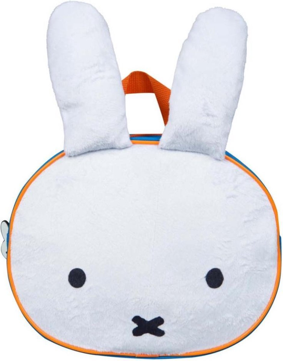 bol.com | Nijntje Rugzak met Oren Oranje/Blauw