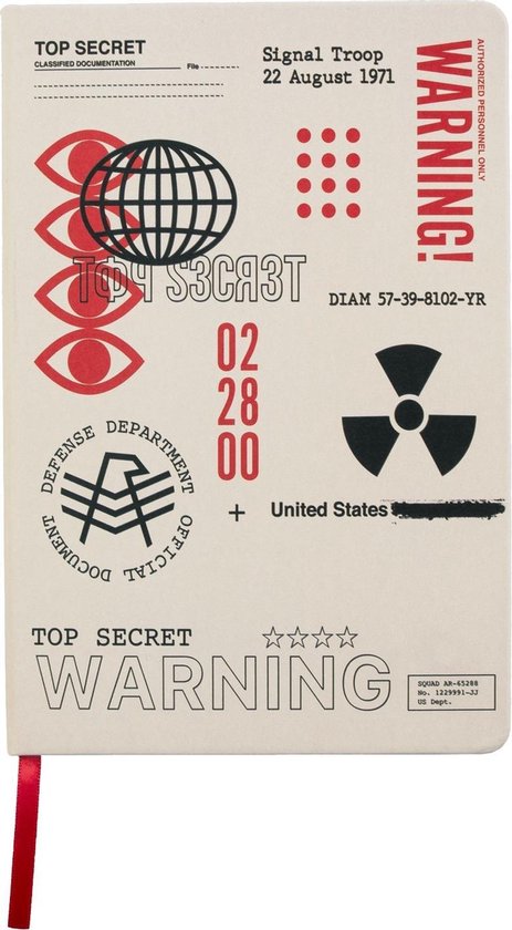 Call of Duty: Black Ops Cold War - Top Secret Documents Notebook | bol.com