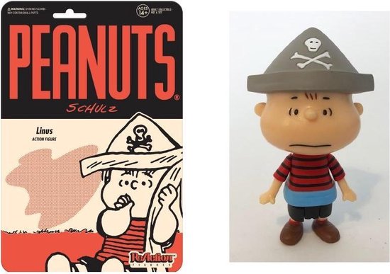 Peanuts: Pirate Linus - 3.75 inch ReAction Figure | bol.com