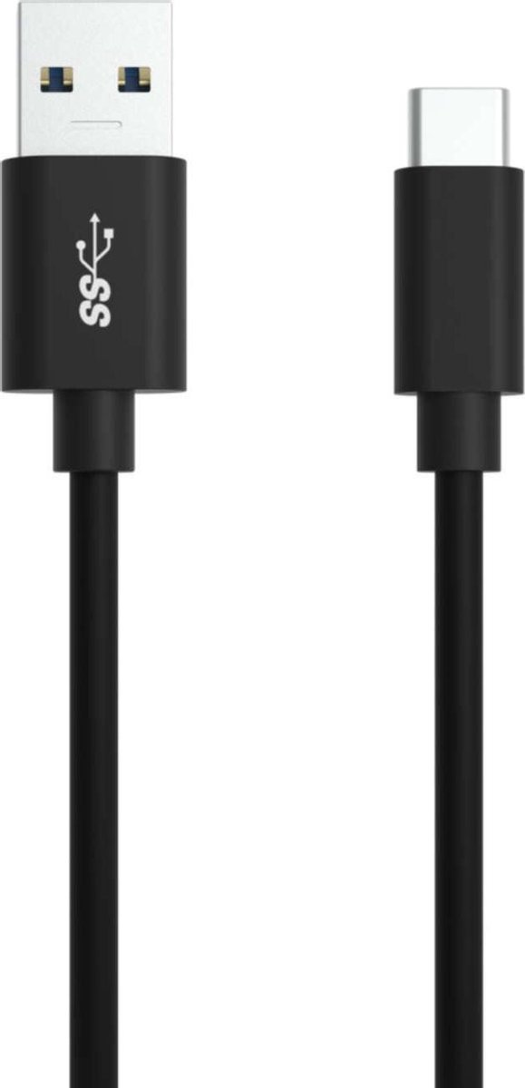 Ansmann USB-kabel USB 3.2 Gen1 (USB 3.0 / USB 3.1 Gen1) USB-A stekker ...