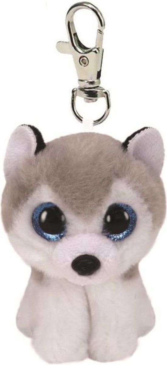 TY Beanie Babies Clip Husky Knuffel Buff 7 cm | bol.com