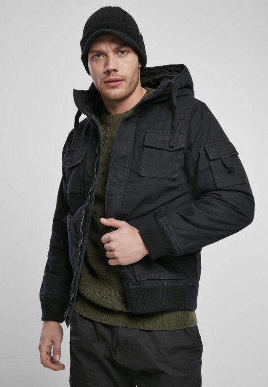 Brandit - Bronx Winter Jacket - M - Zwart | bol
