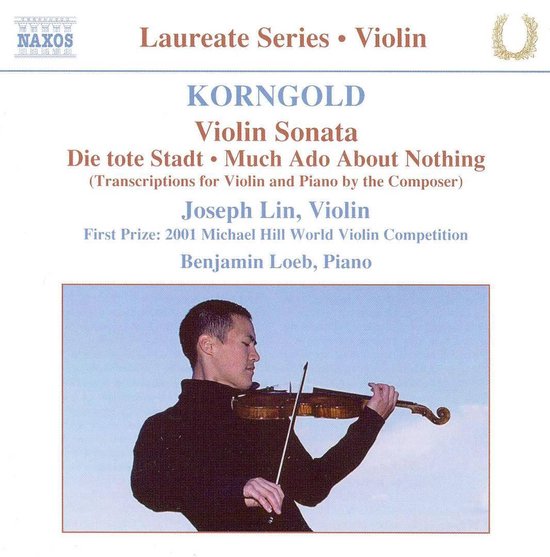 Joseph Lin & Benjamin Loeb - Korngold: Violin Sonata (CD), Joseph Lin ...