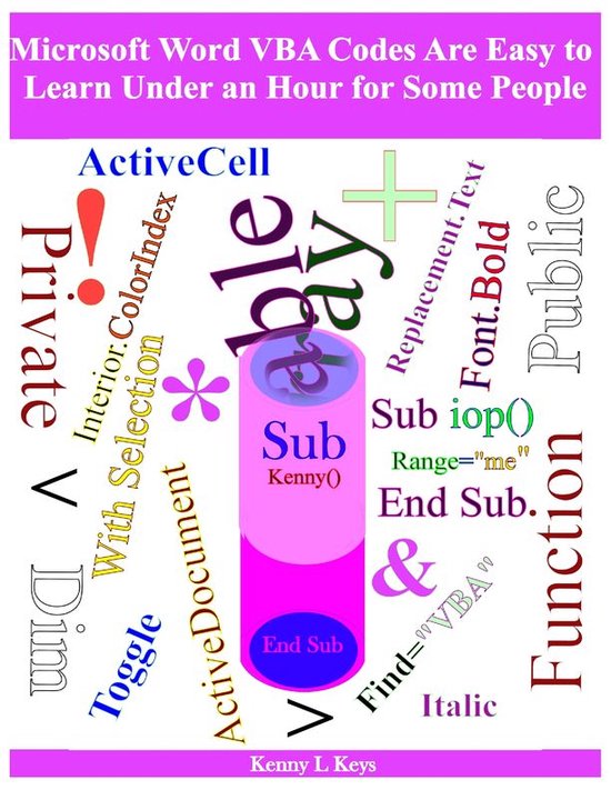Microsoft Word VBA Codes Are Easy to Learn Under an Hour for Some ...
