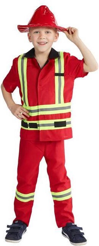 Showtime Kinderkostuum Brandweer 3-5 Jaar | bol.com