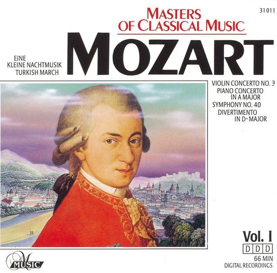 Masters of Classical Music, Vol. 1: Mozart, various artists | CD (album ...