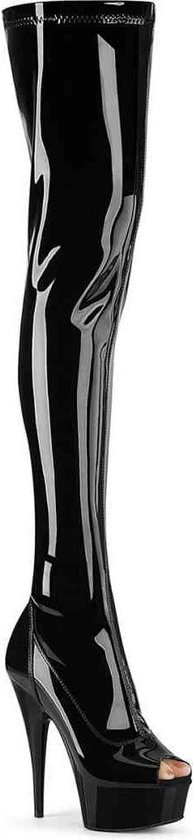 Pleaser - DELIGHT-3011 Plateau overknee Laarzen - US 5 - 35 Shoes ...