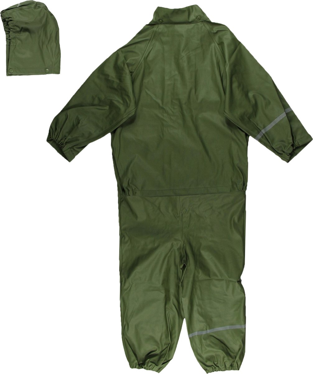 CeLavi Regenpak kinderen - Donker groen - maat 120 (116-122cm) | bol