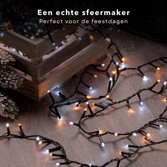 Cheqo® Kerstboomverlichting - Clusterverlichting - Kerstlampjes - Led Verlichting -... | bol.com