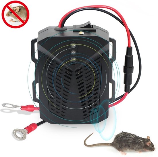 Elektronische Ultrasone Marter / Ratten / Muizen Verjager voor Auto ...