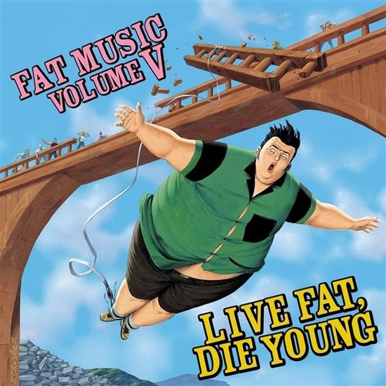 Various (Fat Music V) - Live Fat, Die Young (LP), Zero Down | Muziek ...