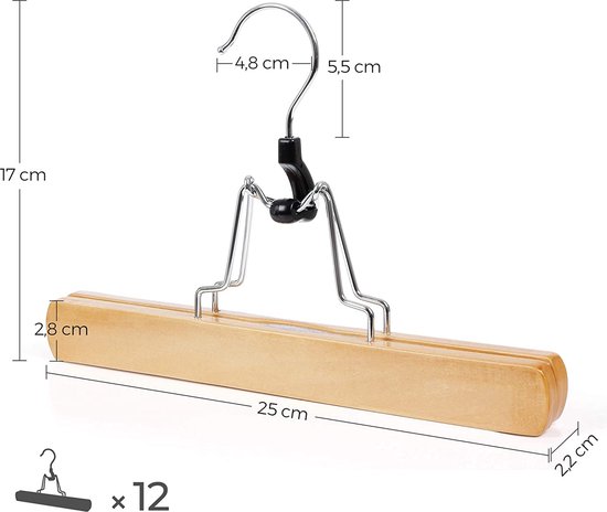 Kleding hangers set – clothes hanger set | bol.com