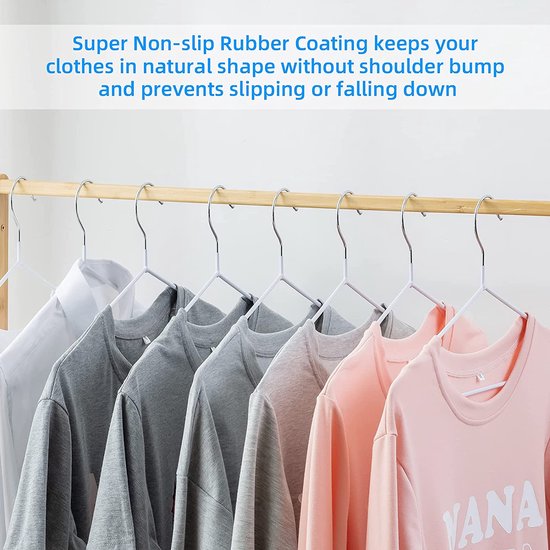 Kleding hangers set – clothes hanger set | bol.com