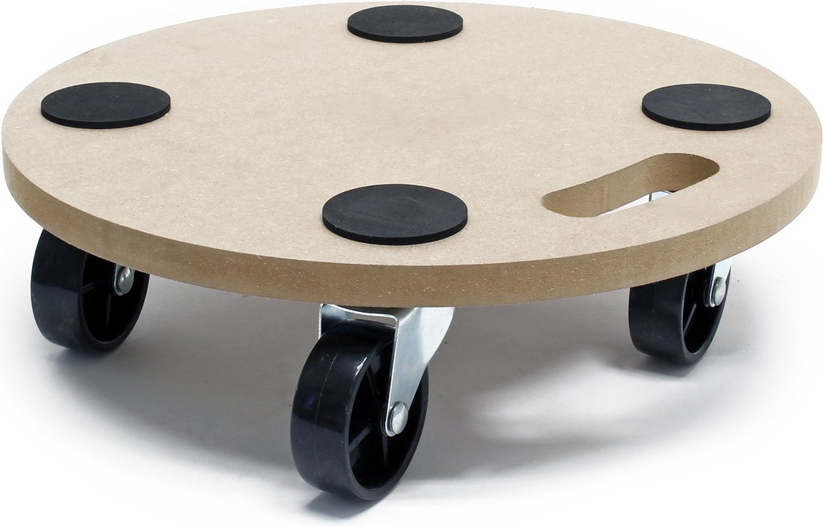 Meubeltransporter meubelroller MDF 380 mm 250 kg - meubelkar | bol.com