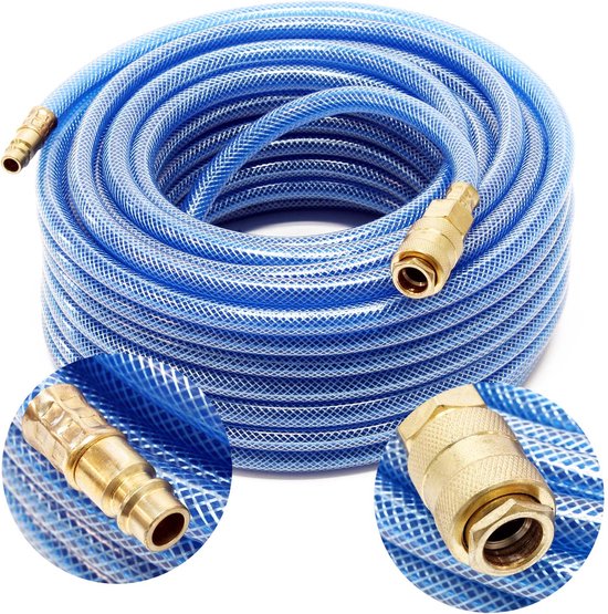 PVC persluchtslang 20 m compressorslang luchtslang perslucht | bol.com