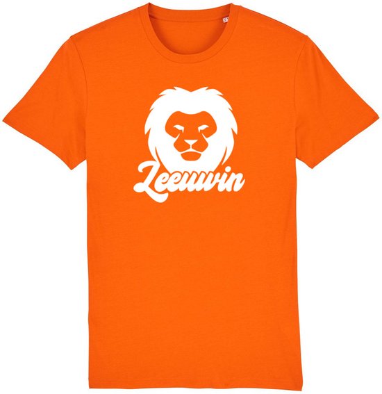 Leeuwin Rustaagh unisex t-shirt XS - Oranje shirt dames - Oranje shirt ...