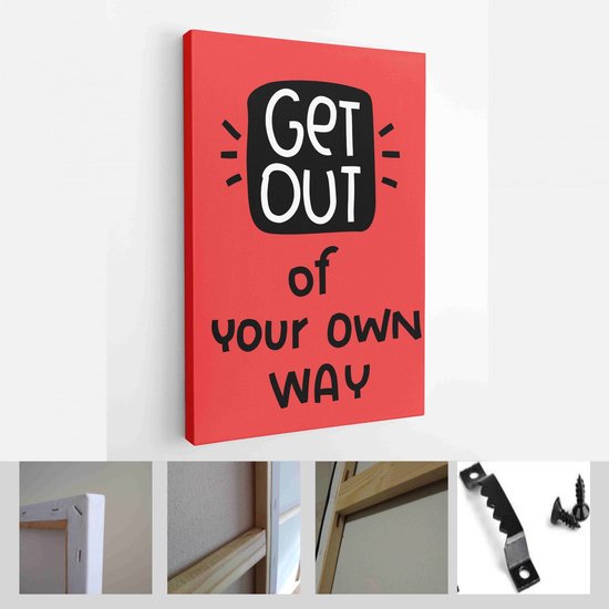 Ga uit van je eigen belettering zin over het vermogen om zwakte te ...