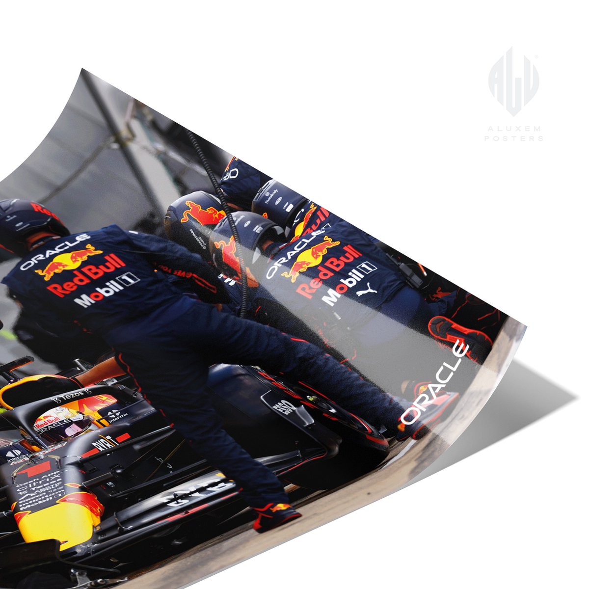 Pitstop Max Verstappen XL Poster - Red Bull Racing - RB18 2022 ...