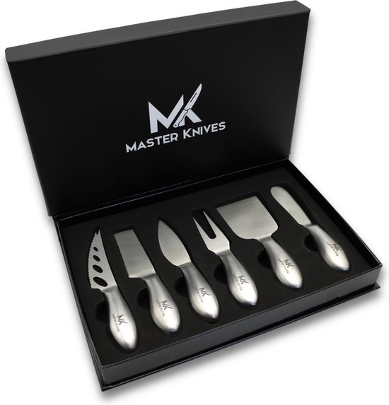 Master knives - Kaasmesjes - Kaasmessen Set - Kaasmes - Kaasmessen RVS | bol