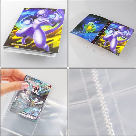 Album de collection pour cartes Pokémon - Pochette de cartes - Pochette ...